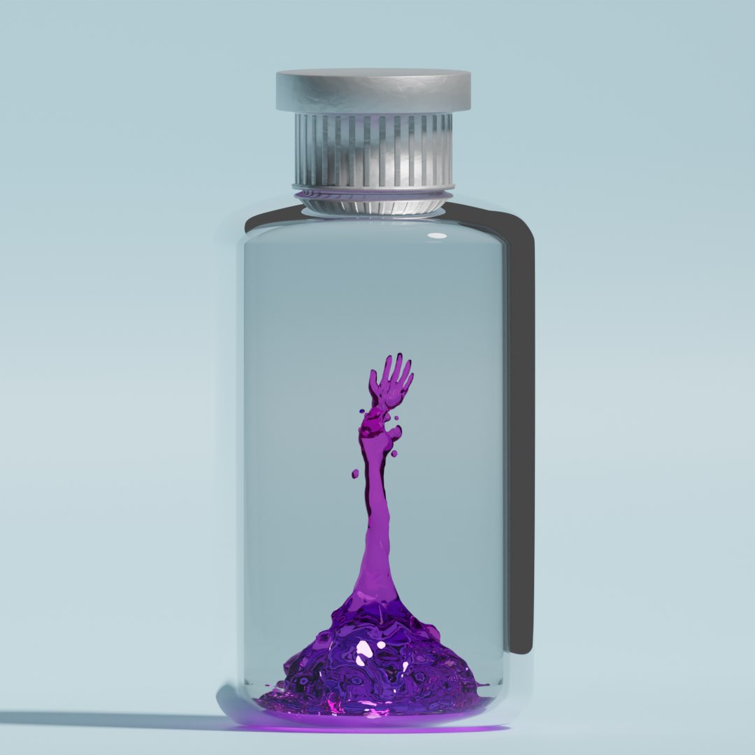 シガテラ@blender on Twitter: "blenderで、何かに抗うアメーバを作成しました。🦠 #blender #blender初心者 #Blender3d #3DCG ...