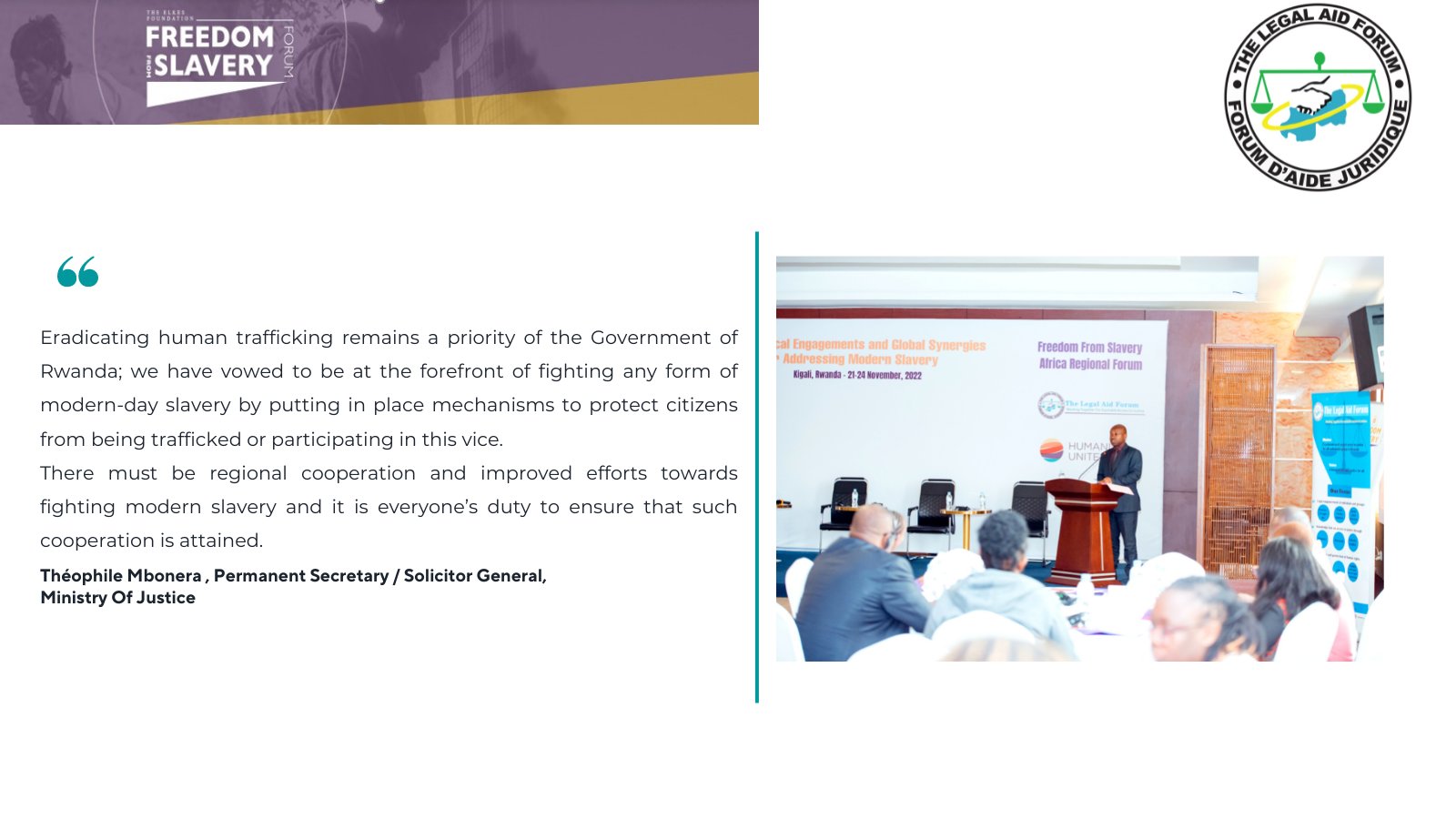 Legal Aid Forum Rwanda on Twitter: "#HappeningNow We have officially started the three-day ...