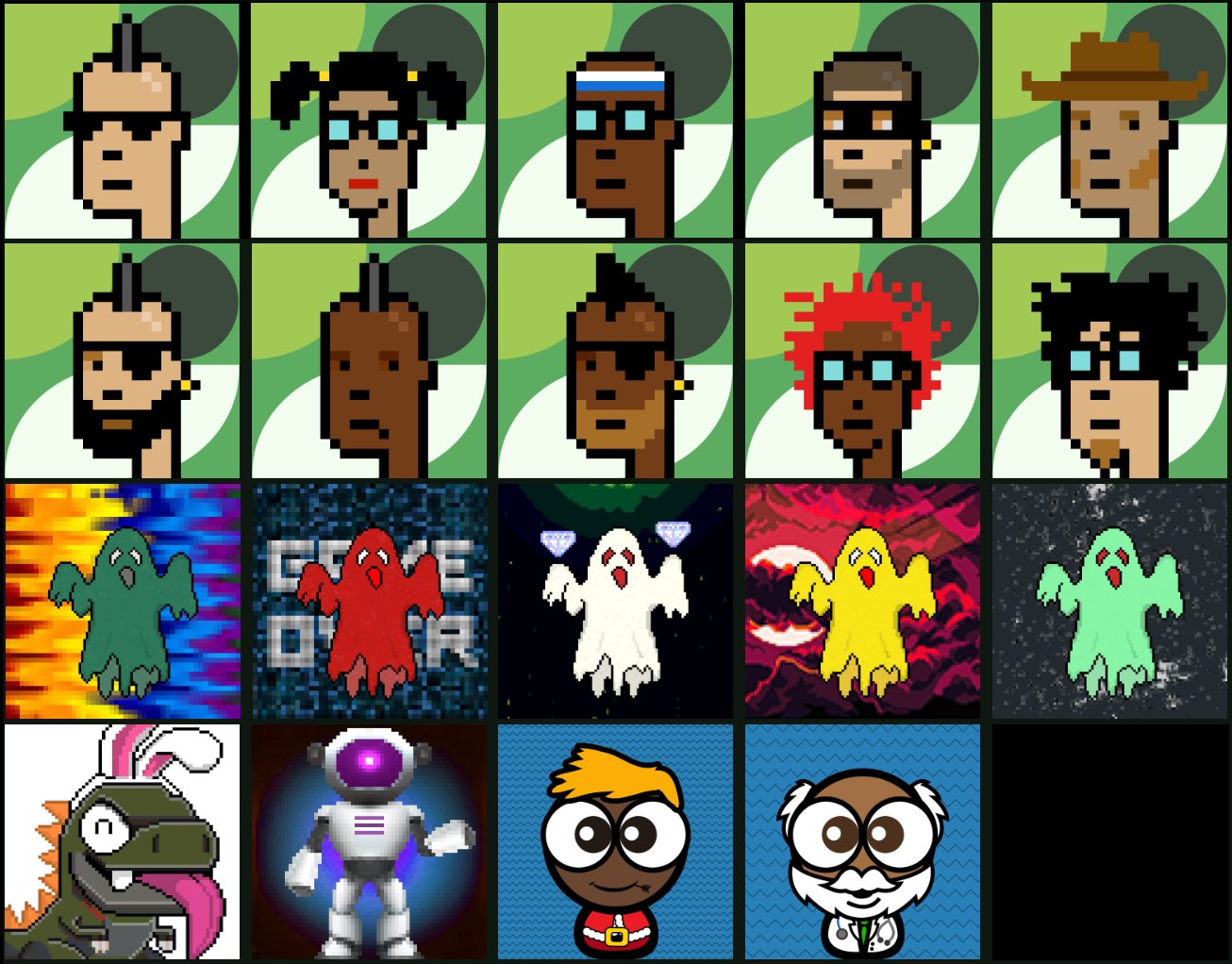 🌱 Steve Stepp on Twitter: "Shopping spree... ChaVatars, chia_ndroids, ChiREX, Singleton Souls ...