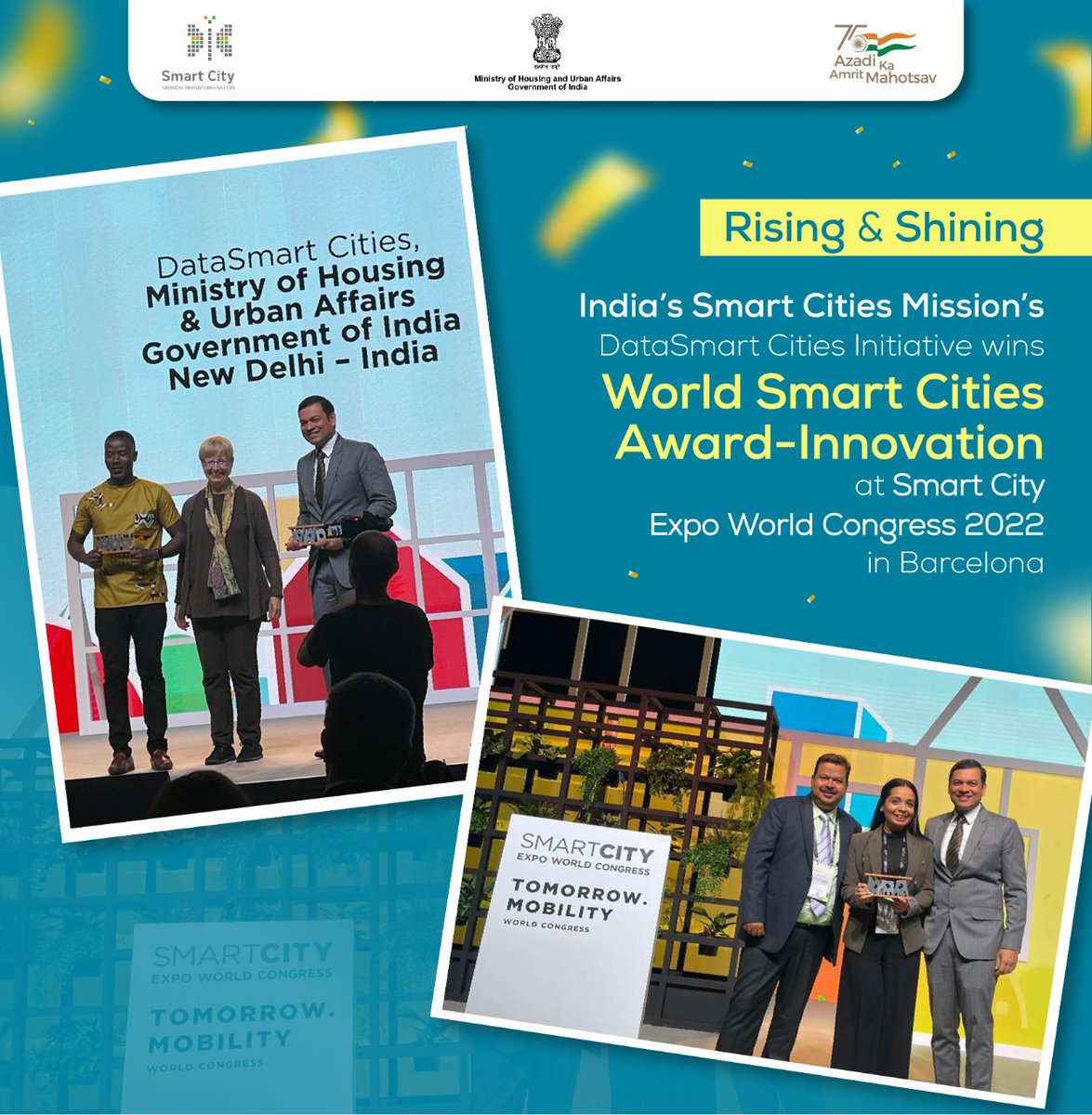 Ministry of Housing and Urban Affairs on Twitter: "RT @SmartCities_HUA: India’s Smart Cities ...