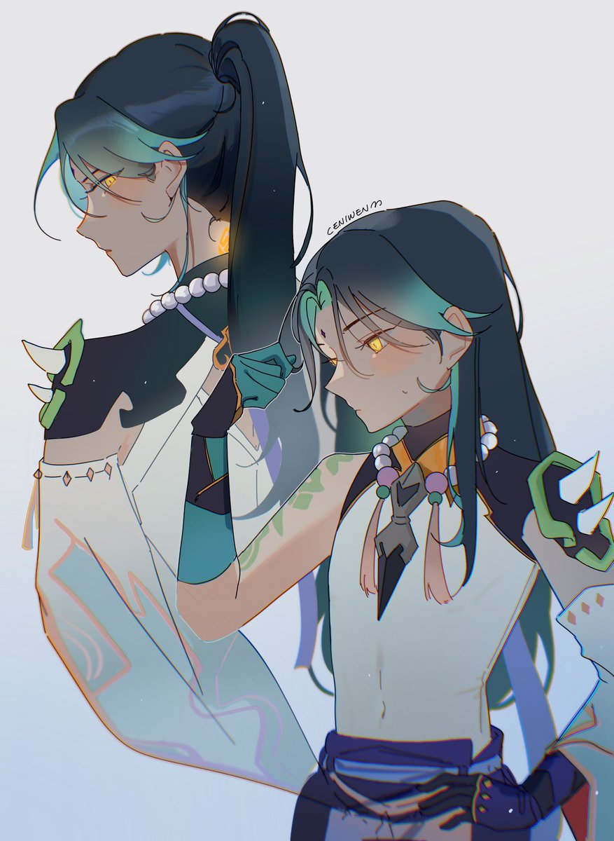 「enemies? #cytham #haino #原神 」Ceni 🎐の漫画