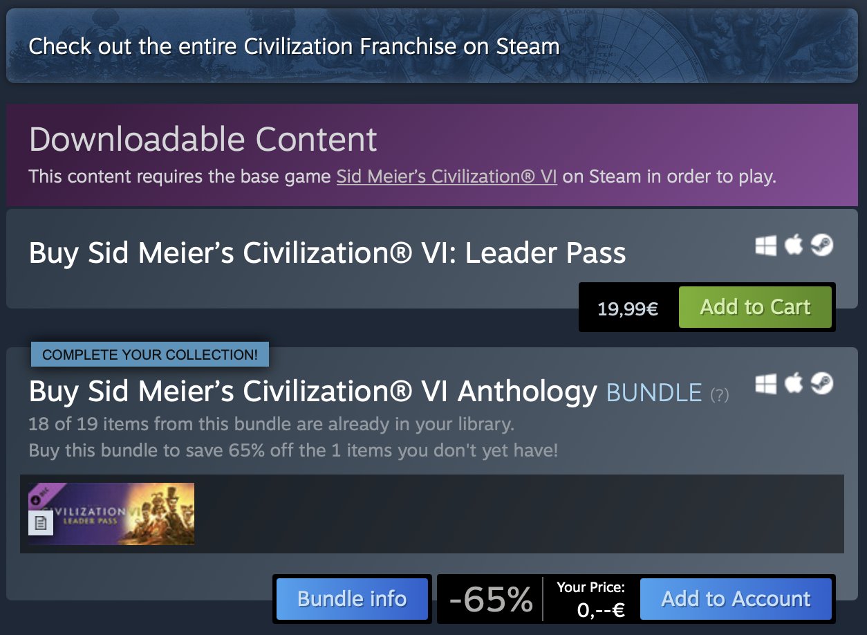 iedutu on Twitter: "@CivGame I have all DLCs https://t.co/KoNDZ7jnbh" / Twitter