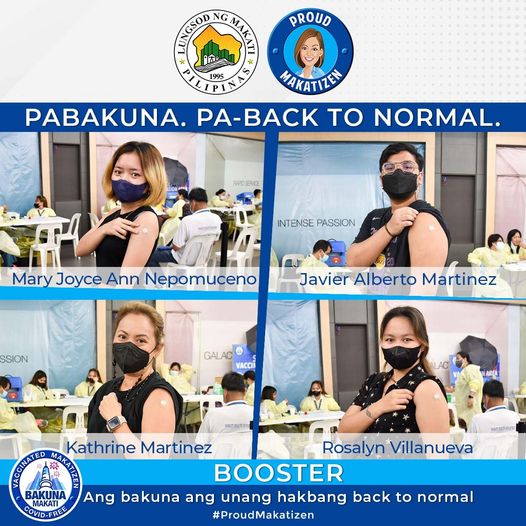 Mayora Abby on Twitter: "Para sa #ProudMakatizens na nais magpabakuna, pwedeng mag-walk in sa # ...