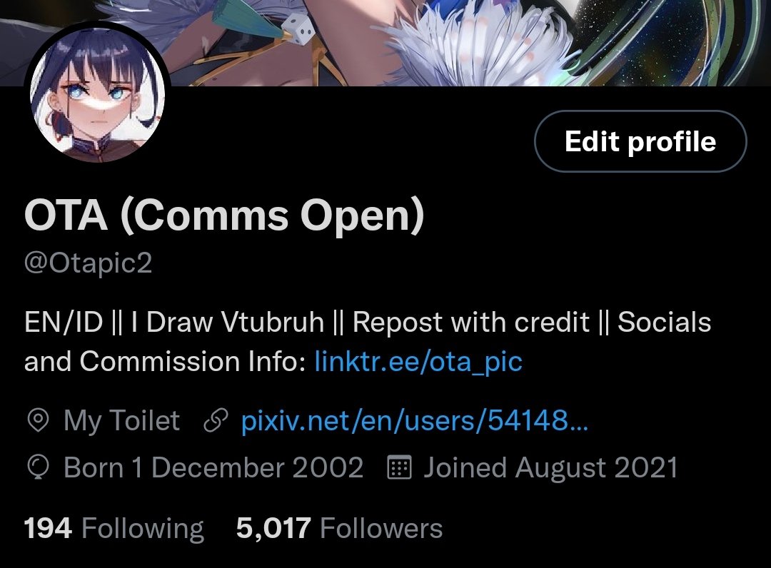 OTA (Comms Open) 🍥 on Twitter: "Yay it's 5k! Halfway there https://t.co/Nv7kjEJpFu" / Twitter