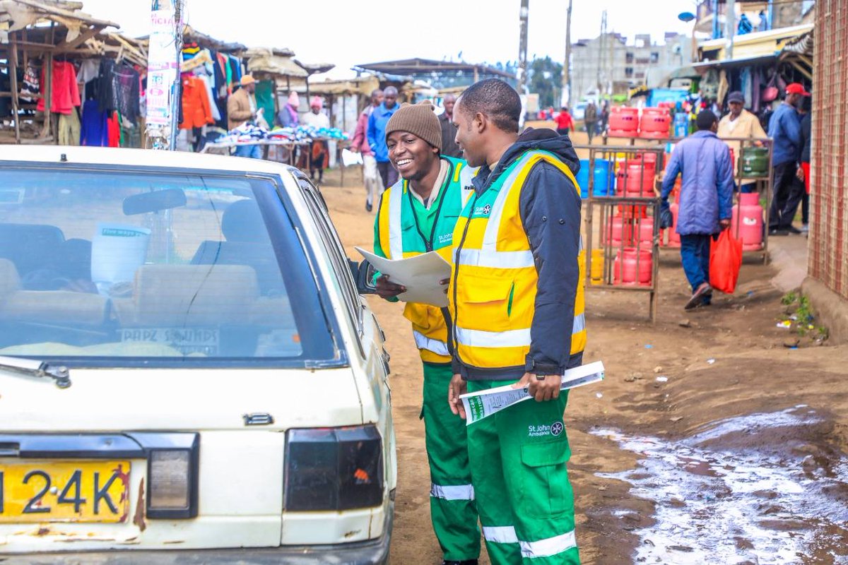 St John Ambulance Kenya on Twitter: "Road Safety caravan: Stop overs in Kimende, Nyambari and ...