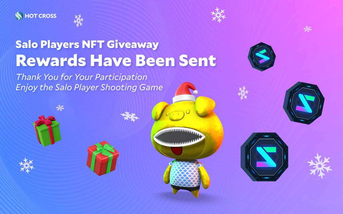 Hot Cross on Twitter: "🎉 Congratulations to the Hot Cross x @saloplayers joint NFT giveaway and ...