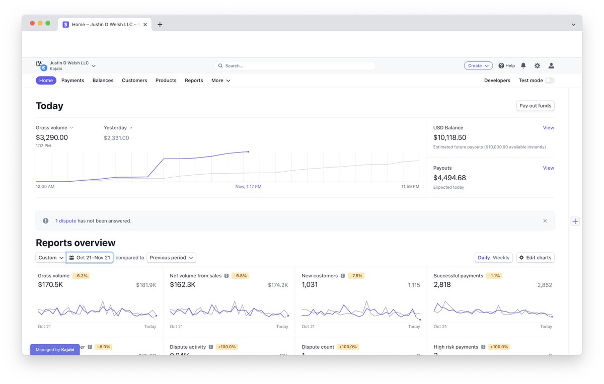 My one-person business does $169k/mo in revenue. It costs me $623/mo ...