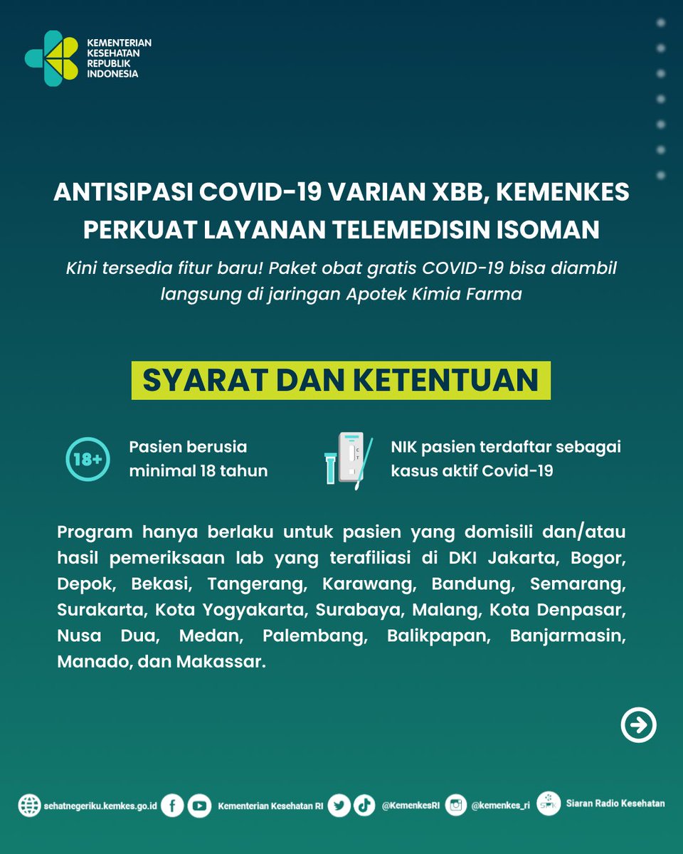 Kementerian Kesehatan RI on Twitter: Kementerian Kesehatan RI on Twitter: