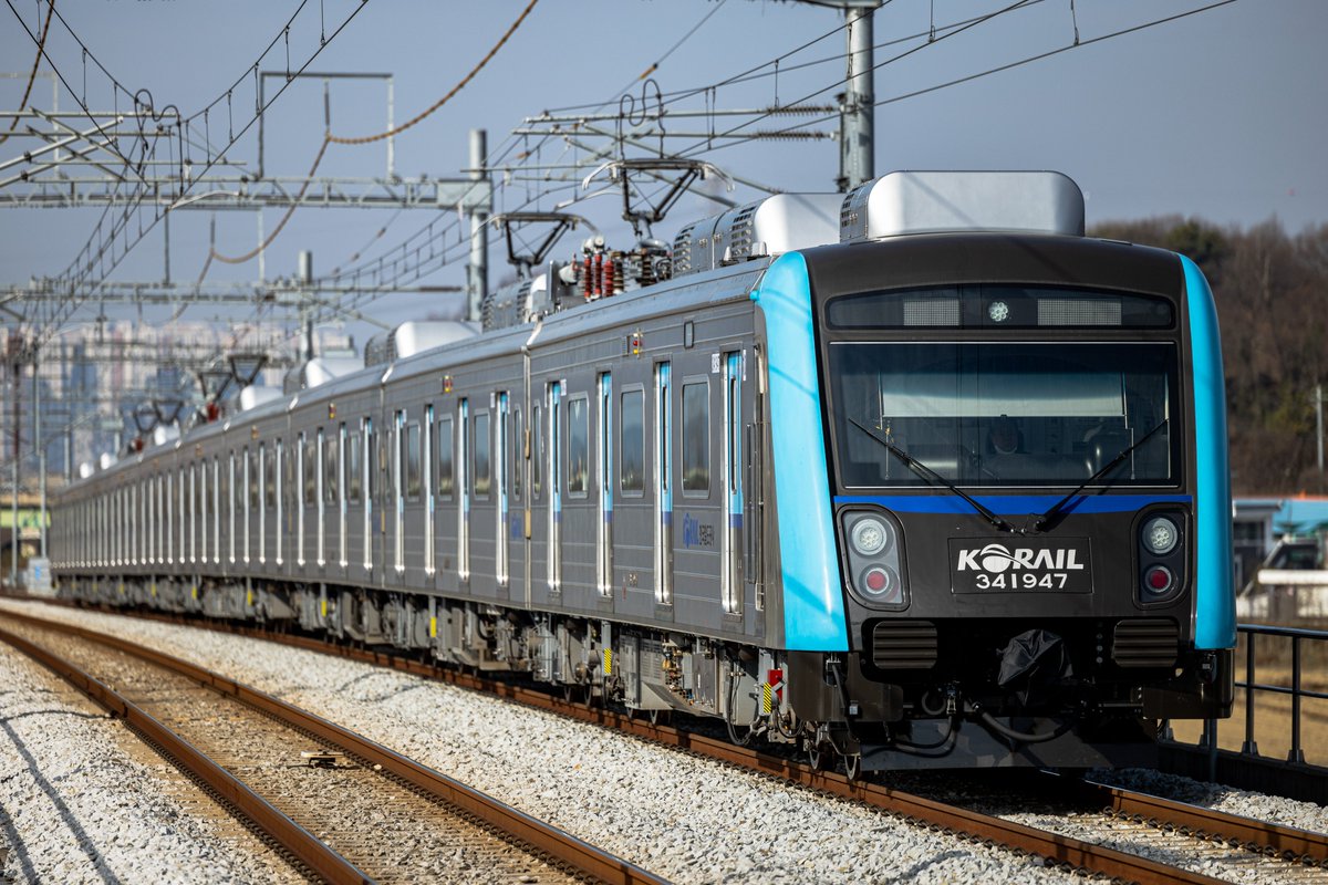 うっつん on Twitter: "RT @eongdingii334: 11/20 KORAIL新型341000系341B47編成臨時回送 パン交換のため竹田、盆唐車庫へ回送されました シン ...