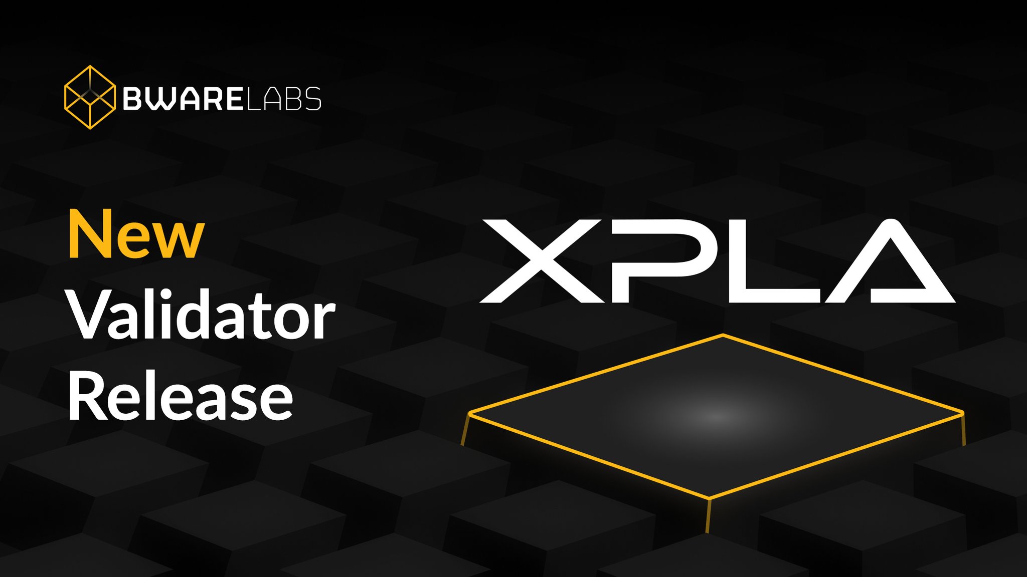 Bware Labs on Twitter: "🕹️ It’s time to explore and play with $XPLA! 🔗 We’re glad to support the ...