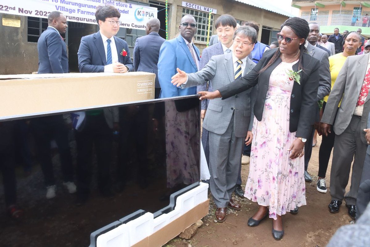 Citizen TV Kenya on Twitter: "Governor Kawira Mwangaza earlier today was joined by Korea Program ...