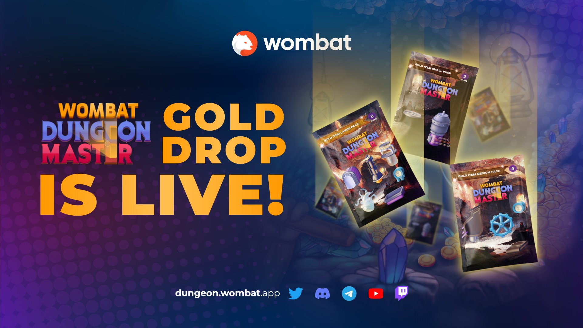 Dungeon Master on Twitter: "🟡Did you grab your Gold packs yet? 💛To learn more about how they ...