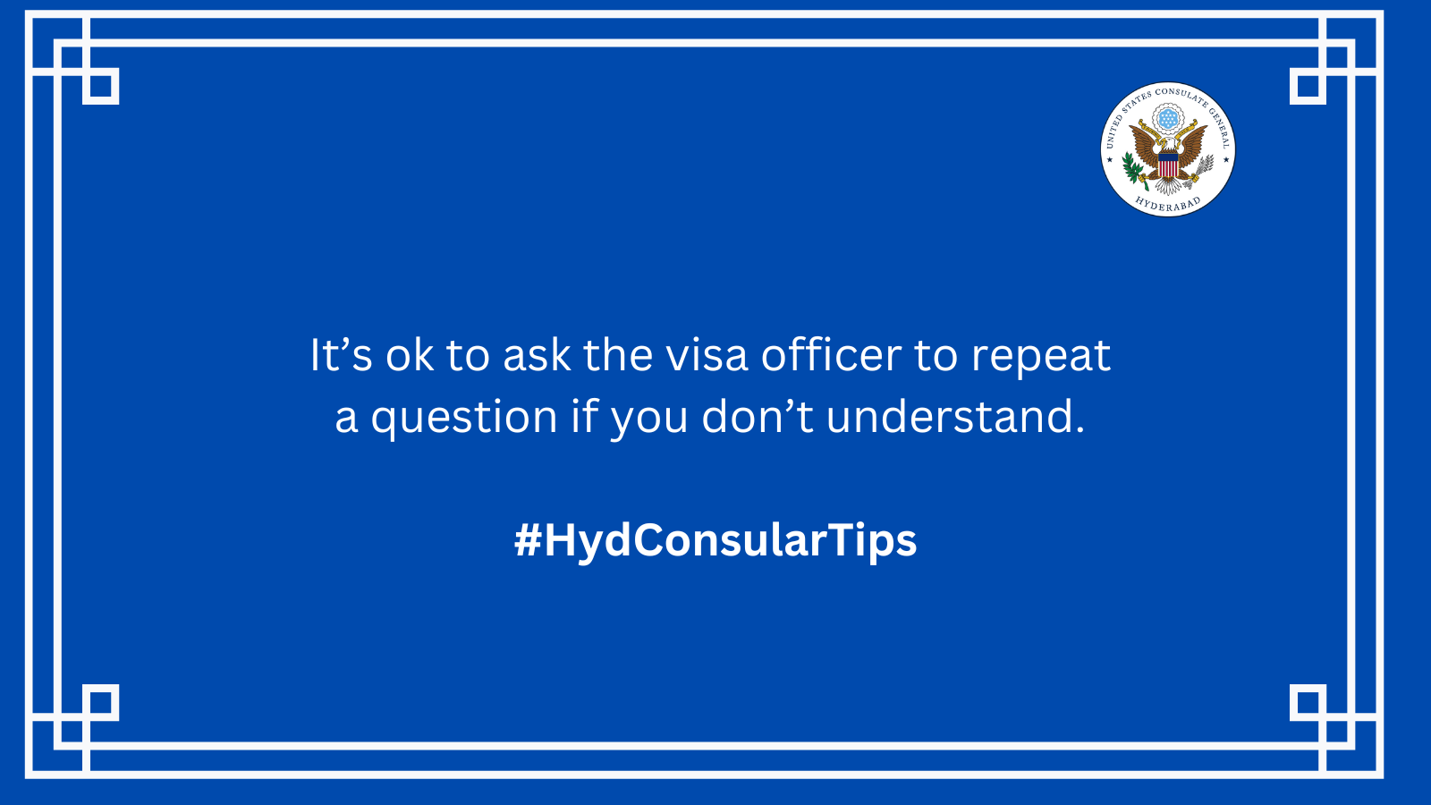 U S Consulate General Hyderabad On Twitter It s Ok To Ask The Visa u-s-consulate-general-hyderabad-on-twitter-it-s-ok-to-ask-the-visa
