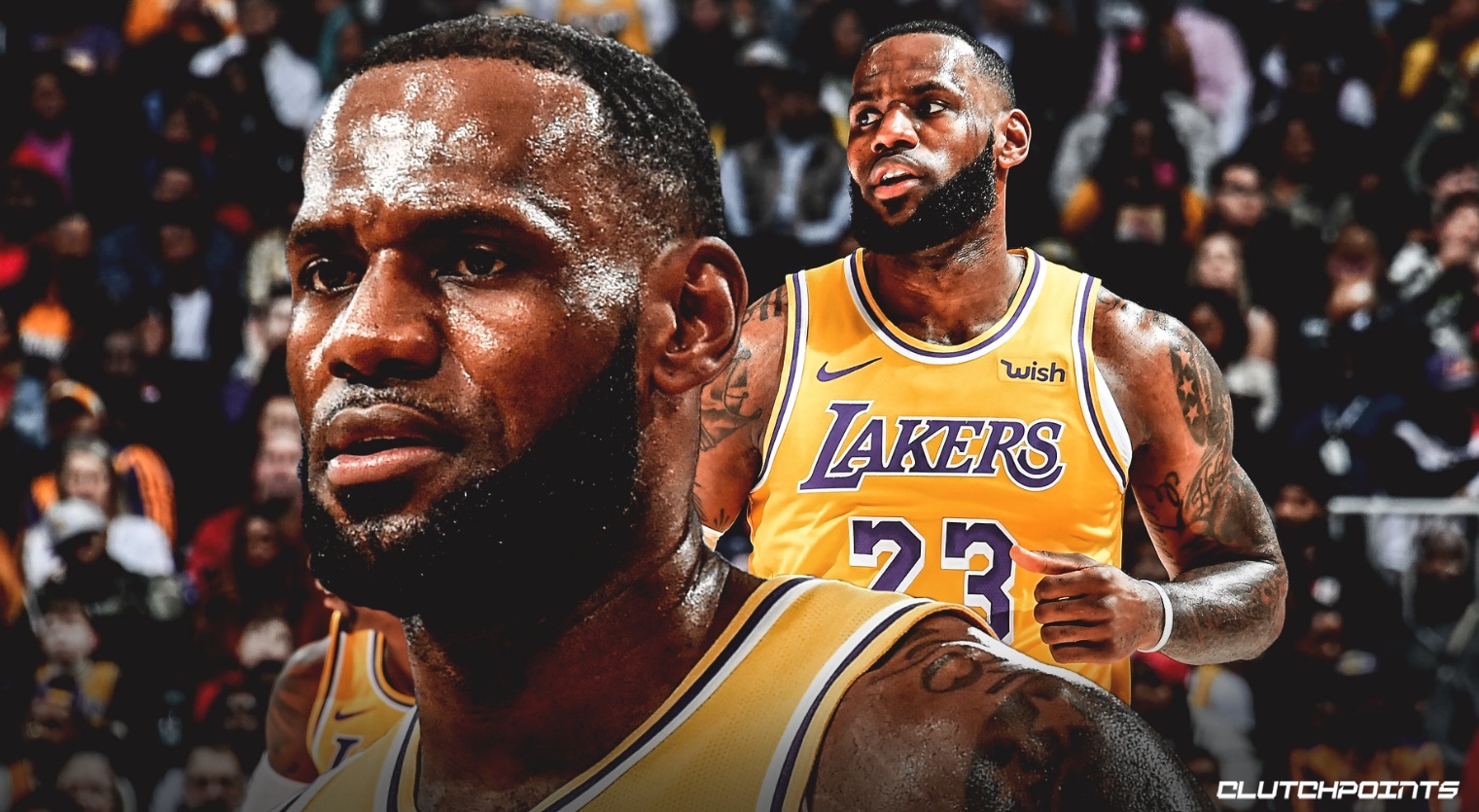 ClutchPoints on Twitter: "LeBron James (left adductor strain) has been ruled out for tonight's ...