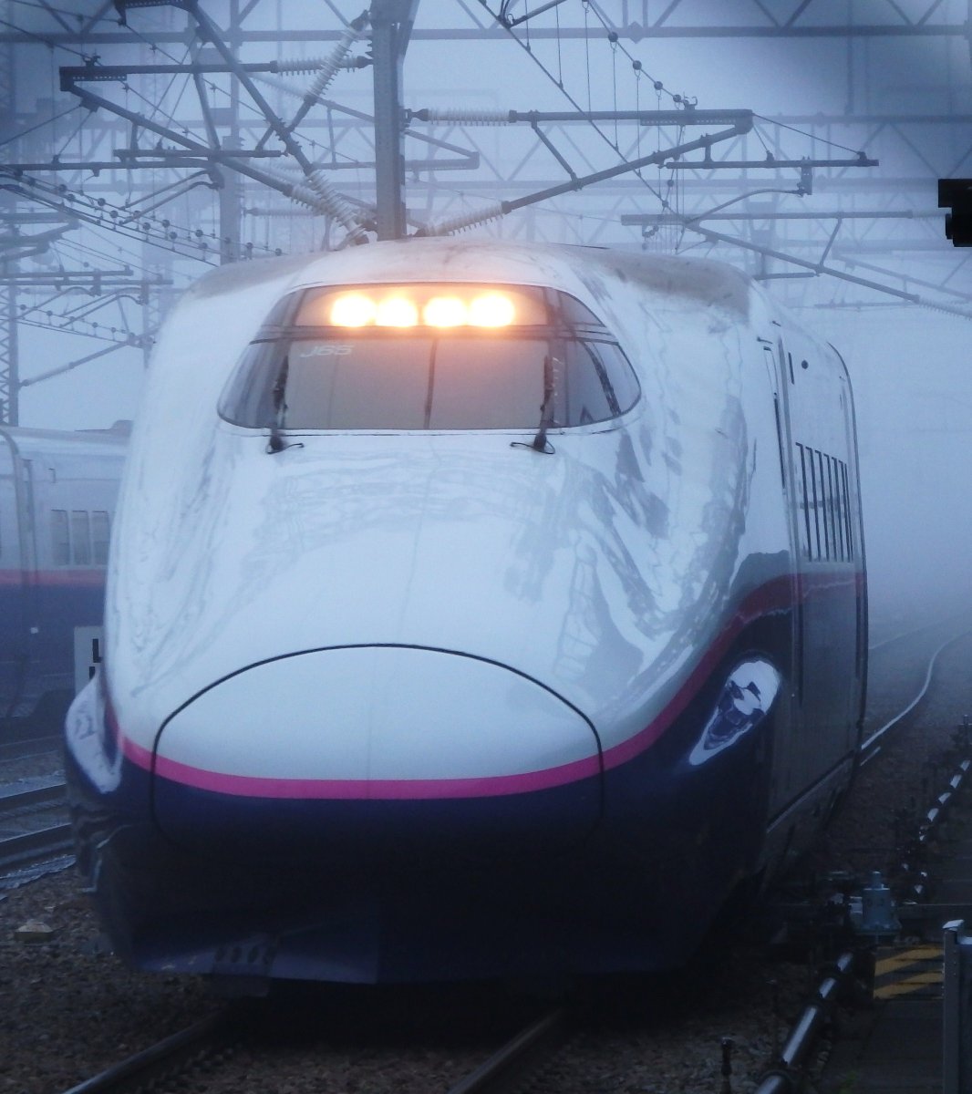 にいてつ on Twitter: "E2系J65編成上越新幹線とき481号浦佐にて 朝の始発がE2系だったころがもう懐かしい"