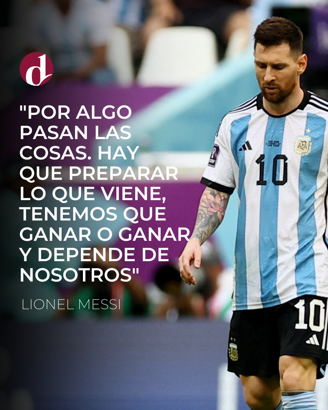 Frases De Futbol Messi TyC Sports On X: "Lionel Messi En Conferencia: