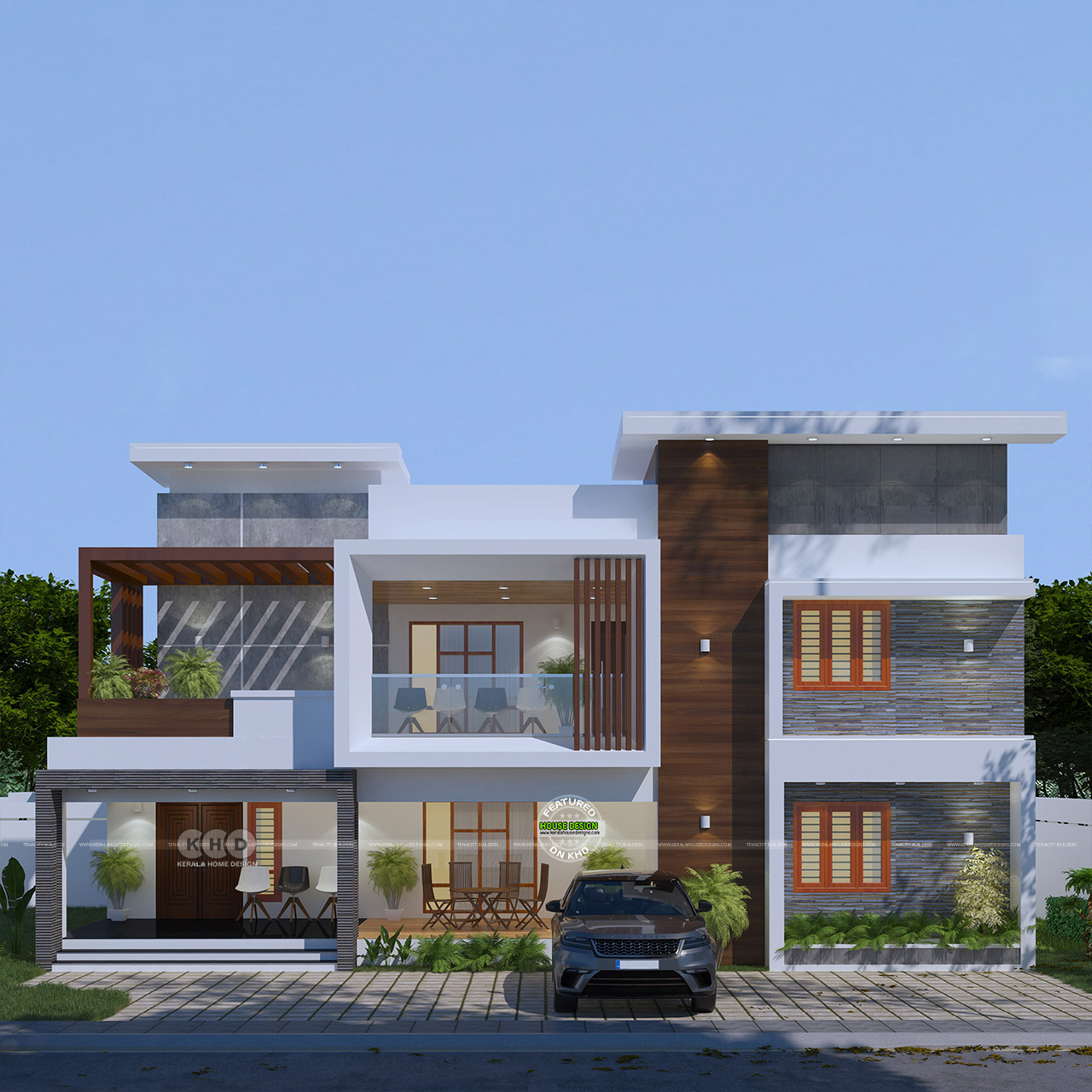 Kerala House Elevation