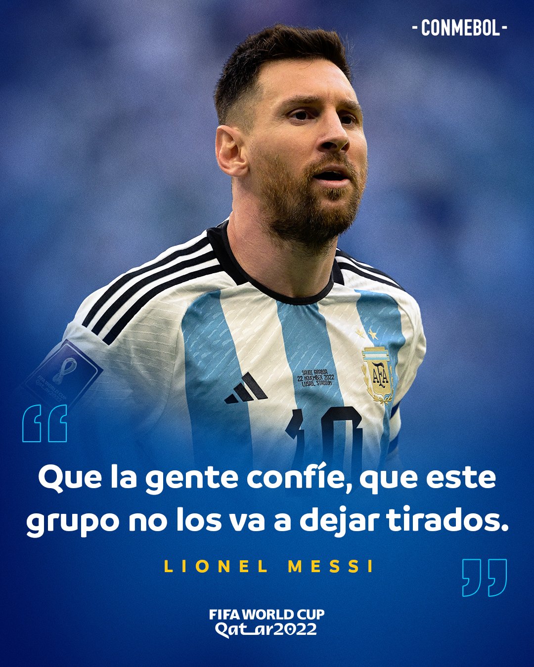 Frases De Futbol Messi TyC Sports On X: "Lionel Messi En Conferencia: