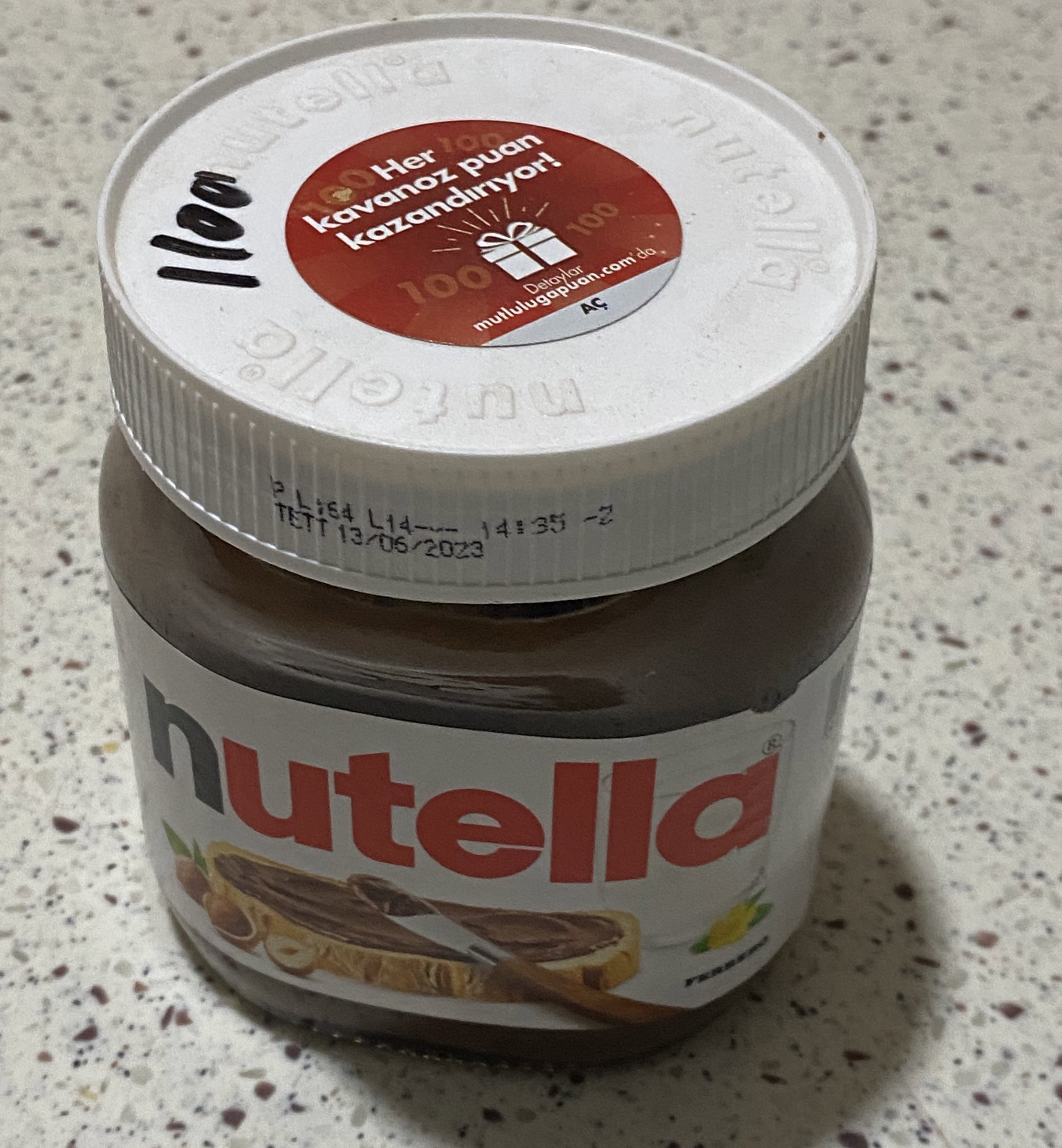 Smallest Nutella Jar