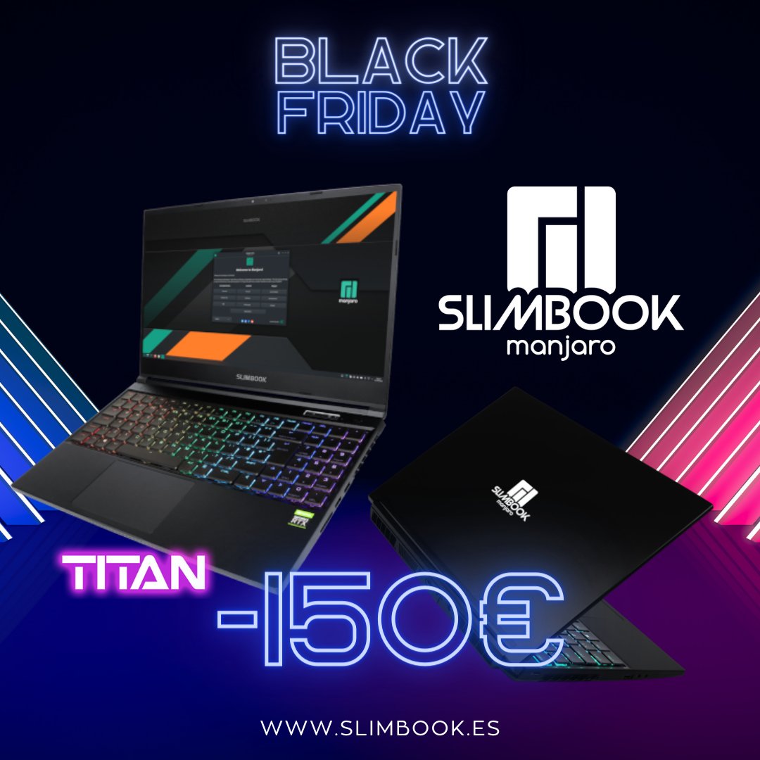 SLIMBOOK ( Mastodon: @slimbook@linuxrocks.online ) on Twitter: "The TITAN laptop in ...