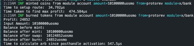 Skip Protocol on Twitter: "What is this? Flashminting? Burning? Arbitrage? Protorev? Seems like ...
