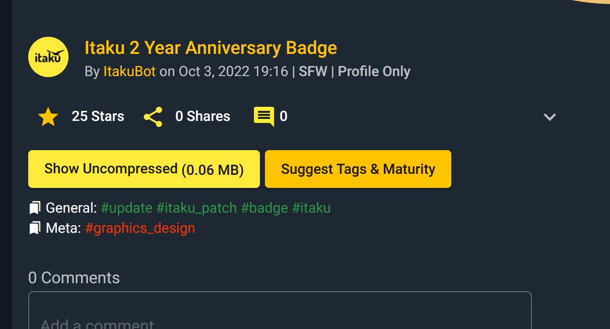 Kouya Wulfhardt 💪🐺 on Twitter: "RT @itaku_official: You can now optionally suggest maturity ...