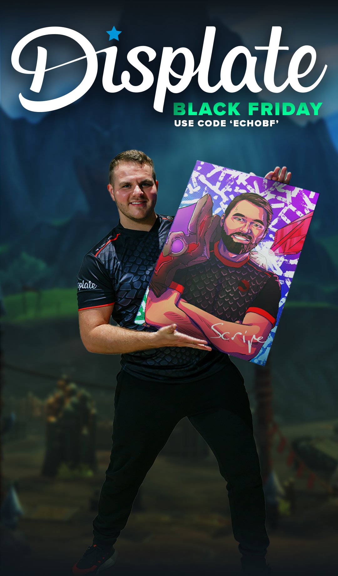 Echo on Twitter: "We know you've all totally already put in those @Displate Black Friday orders ...