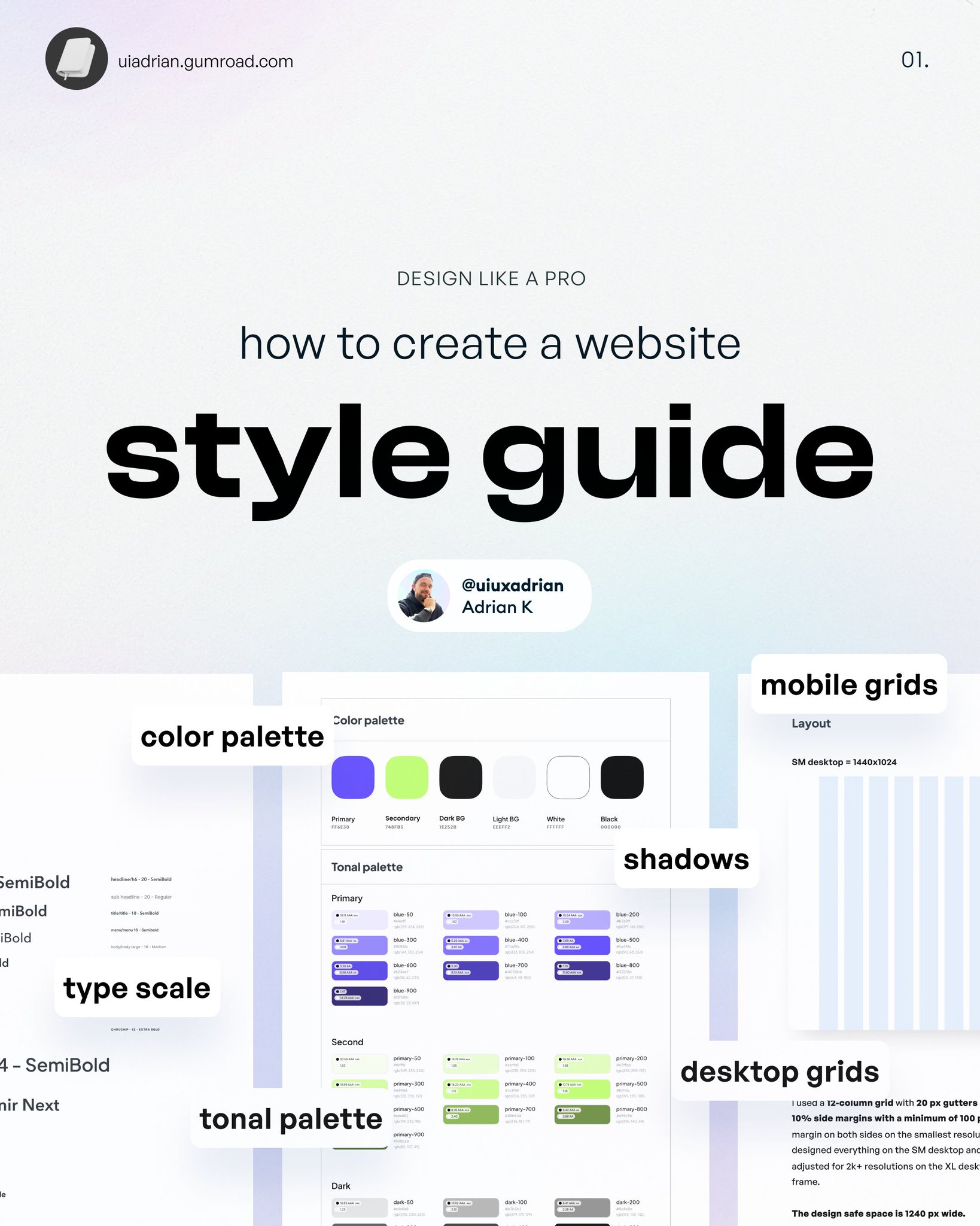 UI Adrian on Twitter: "How to create a website style guide https://t.co/cExNKtcOG0" / Twitter