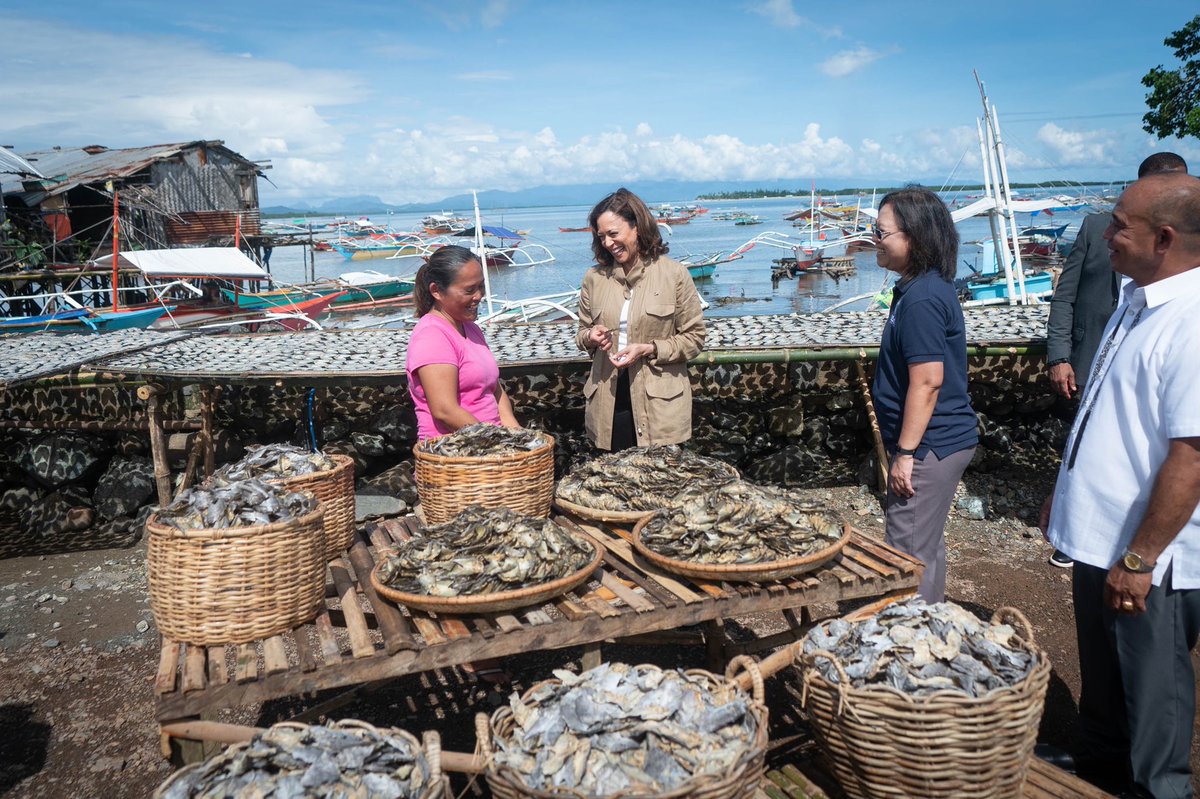 It was great to connect with residents in Tagburos fishing village in ...