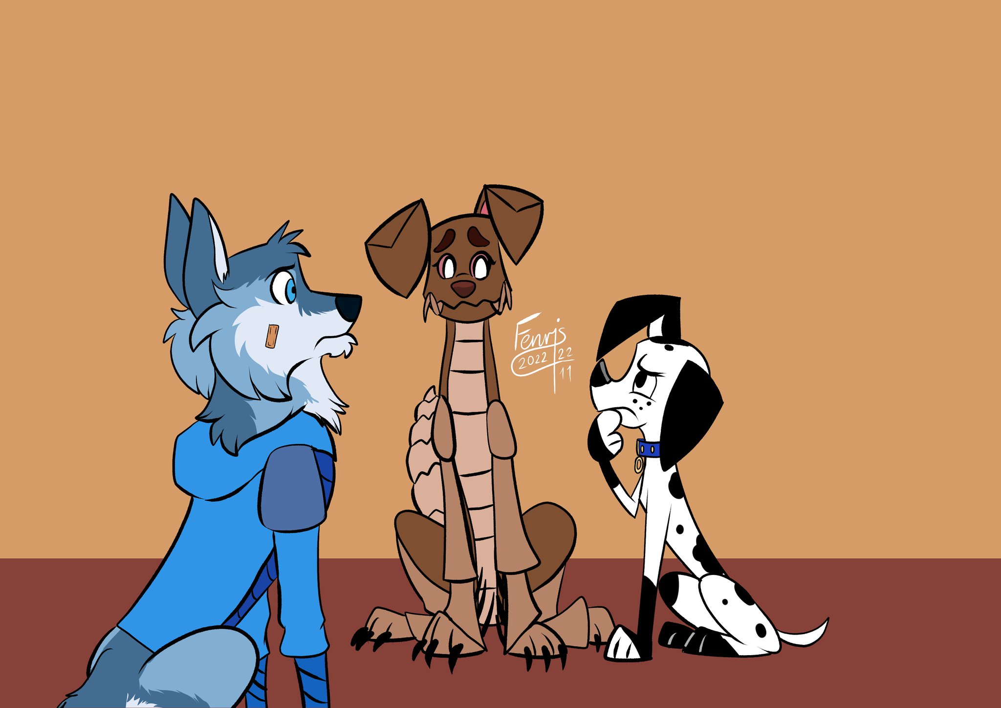 Fenris (commissions open) on Twitter: "#101DalmatianStreet #DorothyDevillAU Caramel belongs to ...