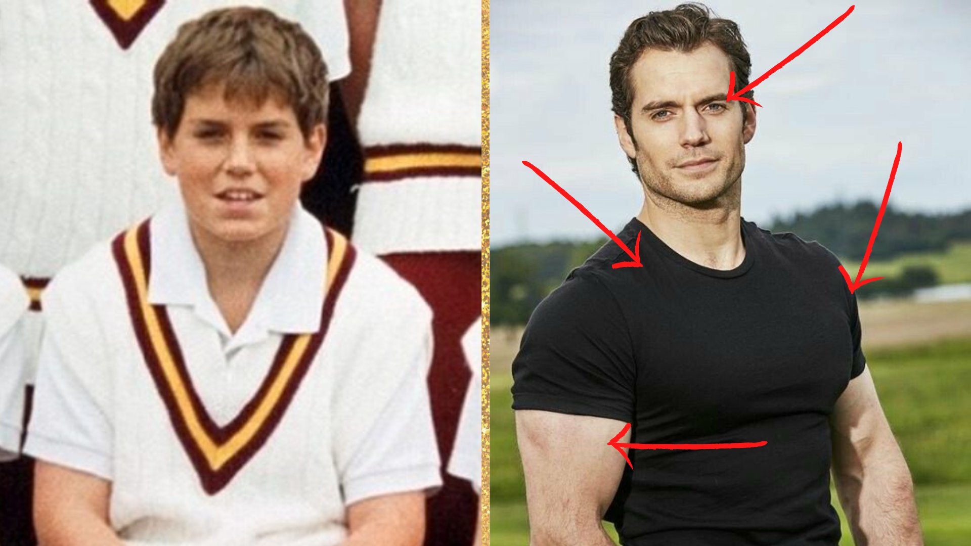 Henry Cavill Fat Young