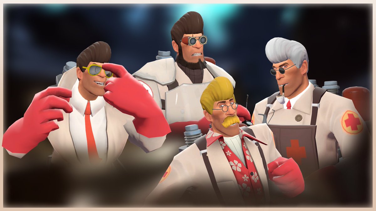 TF2 Emporium on Twitter: "New Smissmas Medic Headgear, Prescription Pompadour! Vote now on Steam ...