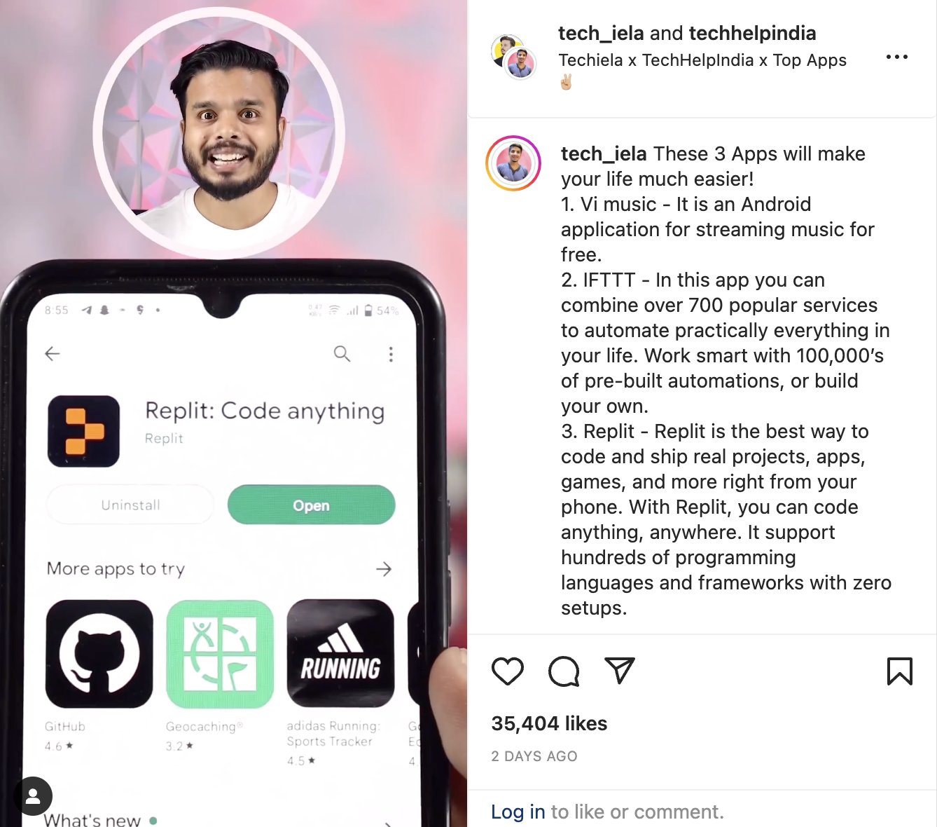Amjad Masad ⠕ on Twitter: "The Replit App is going absolutely viral in India, and so many ...