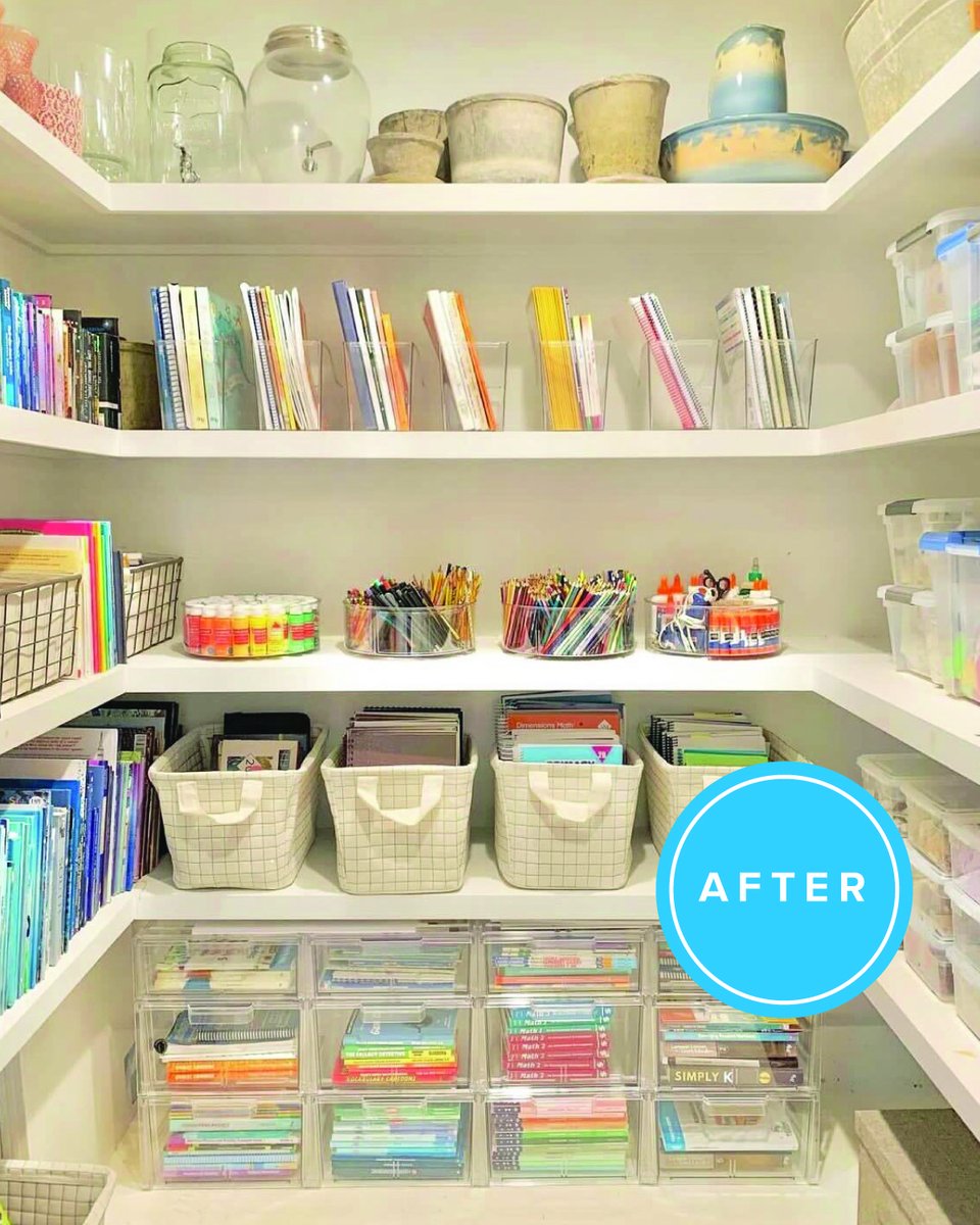 The Container Store on Twitter: "Get ahead of the mid-year school supply clutter with our ...
