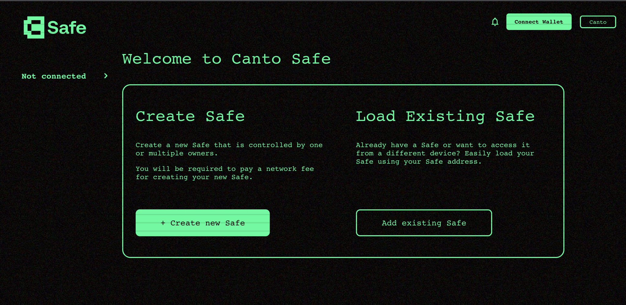 NeoBase on Twitter: "We've just deployed Canto Safe, a multisig smart contract for @CantoPublic ...