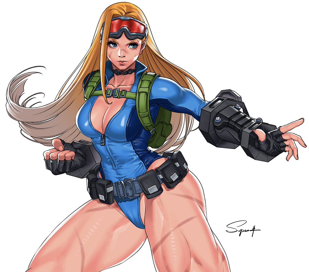 rymslimart on Twitter: "RT @superbull164164: Cammy White in battle suit!! Still got Chun to make ...