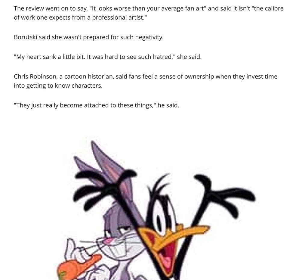 The art of TLTS and Wabbit on Twitter: "Borutski’s response https://t.co/U9Tg29Hnfl" / Twitter