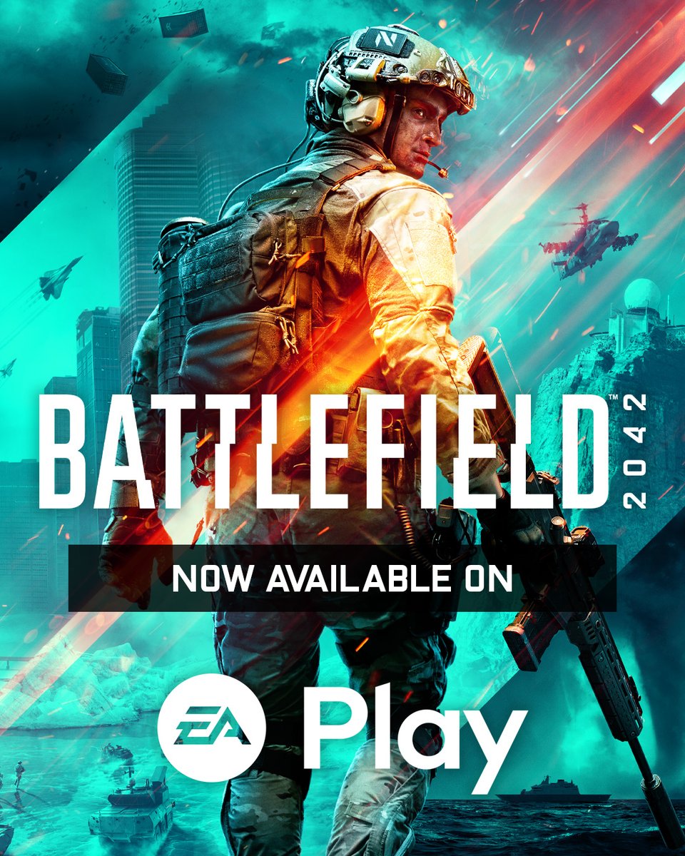 えふりす on Twitter: "「Battlefield 2042」本日よりEA Playのプレイリストに追加。PCゲームパス、ゲームパスアルティメットでもプレイ可能です。"