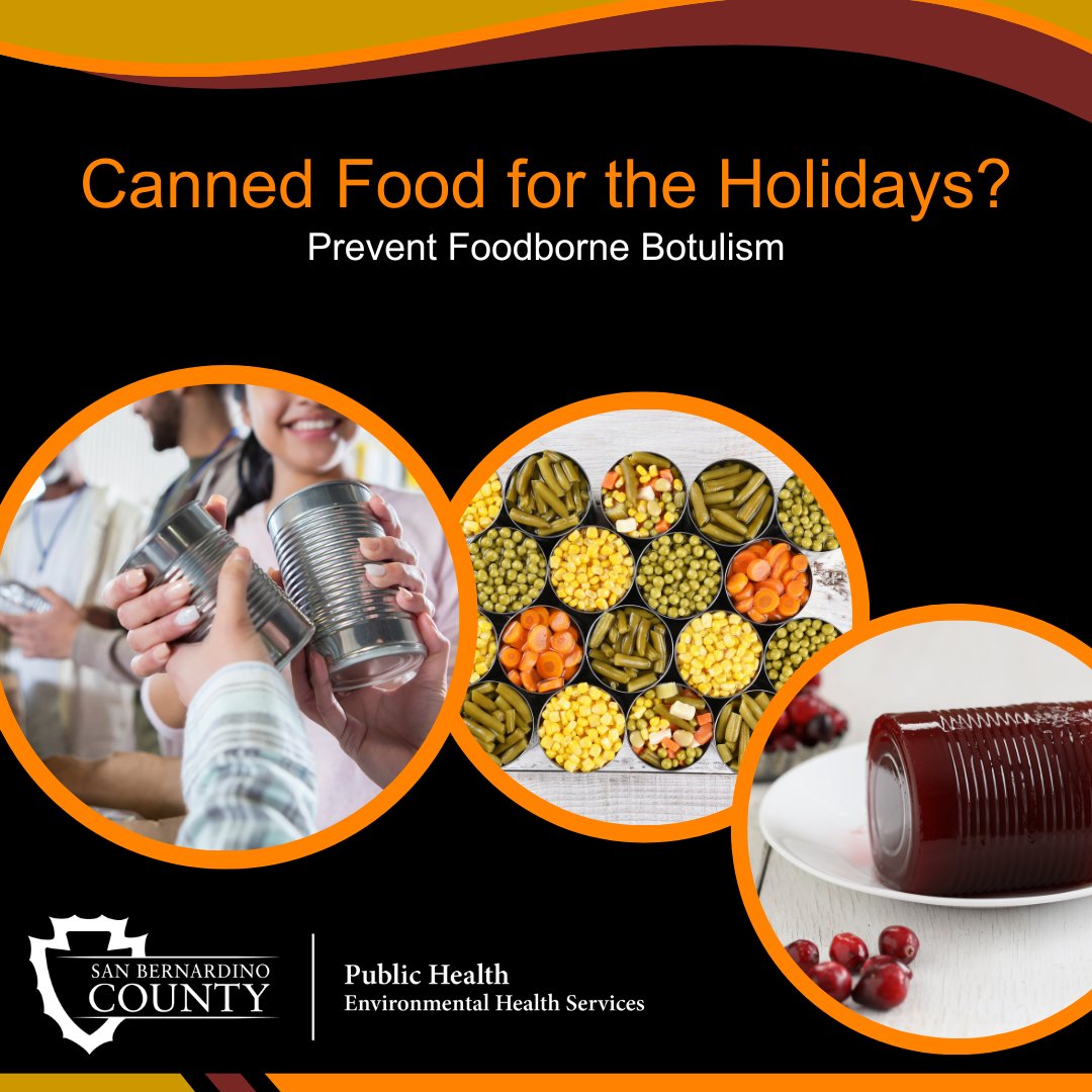 Foodborne Botulism USDA Food Safety & Inspection Service в X: