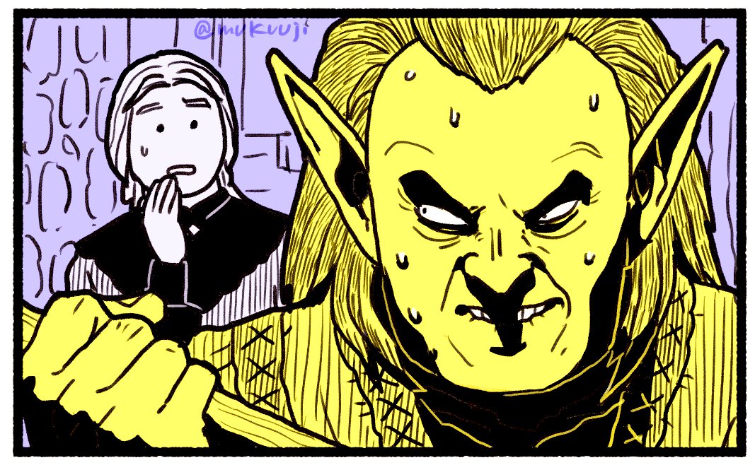 「Various Elves from the Elder Scrolls IV: OBLIVION! https://t」mukuuji🖐🏿むくうじの漫画