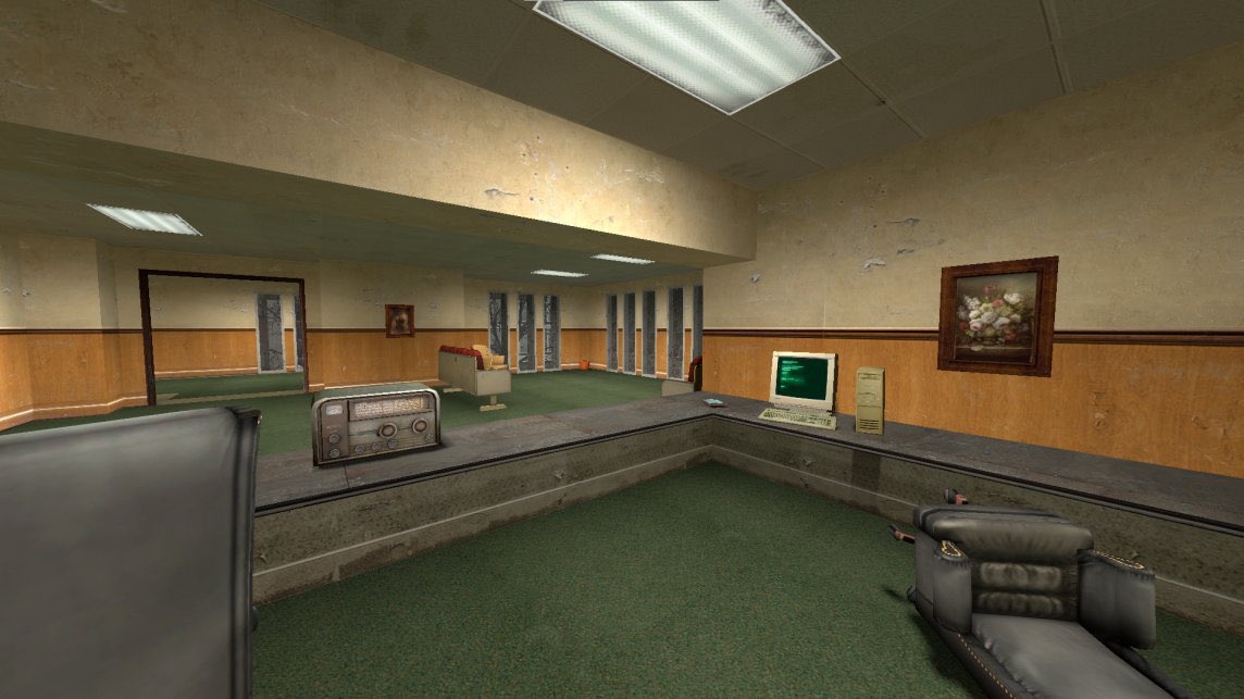 Source Engine Aesthetics on Twitter: "Map: gm_hl2_office (GMod) By: Lily McFluffy Butt https://t ...