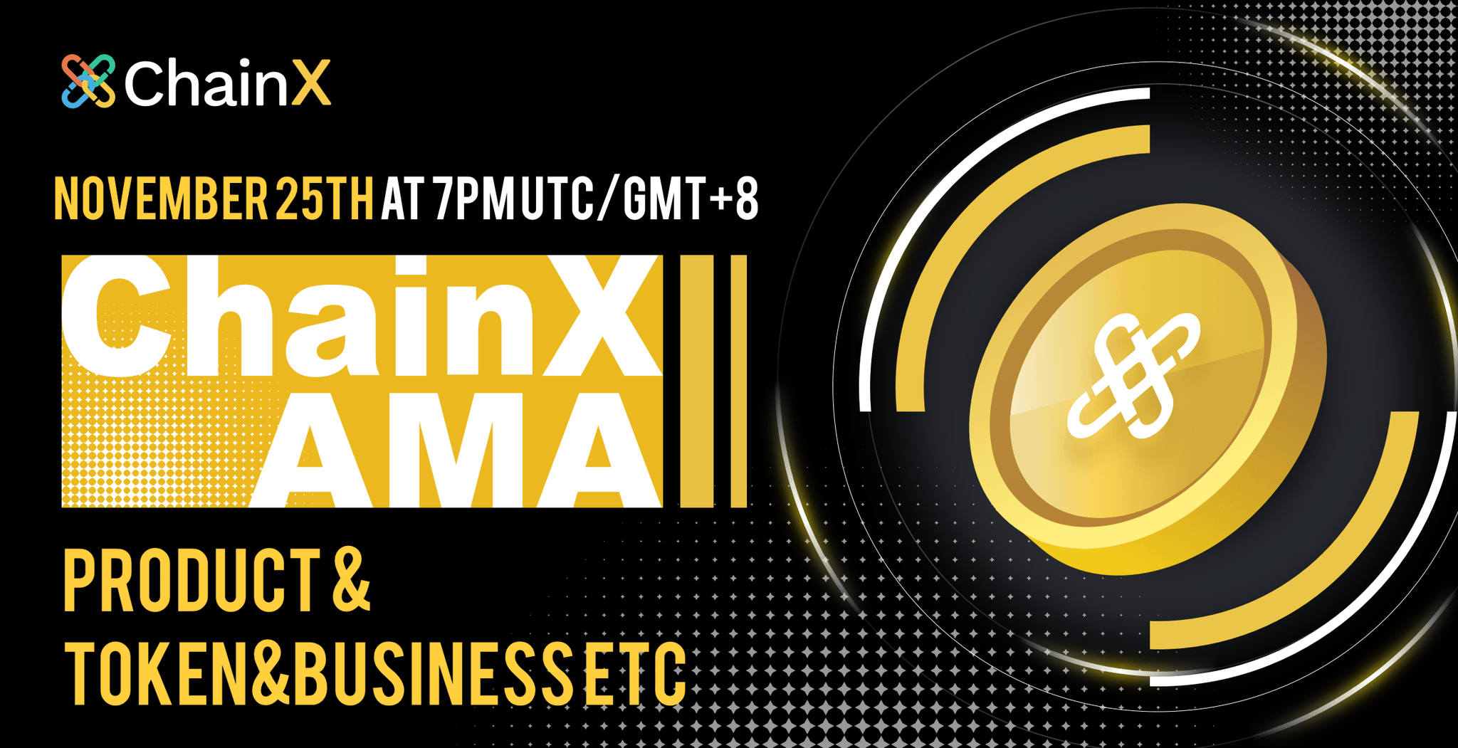 ChainX on Twitter: "👀Curious to konw more about ChainX ? 🤗The AMA will held this Friday and ...