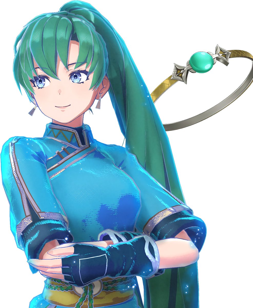 Pheonixmaster1 on Twitter: "Lyn (VA: Makiko Ohmoto) A Crest Warrior who dwells in the "Lady of ...