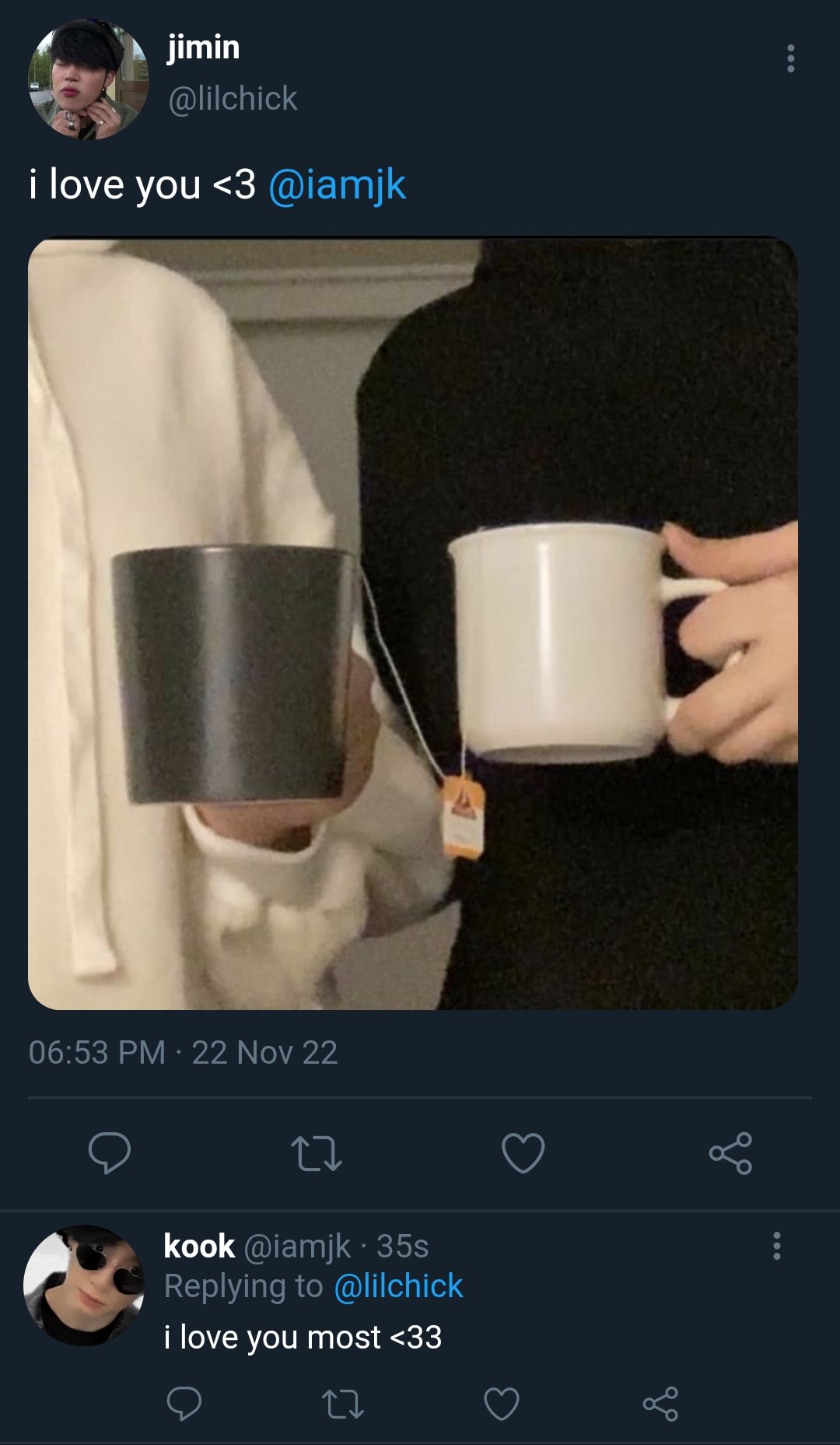 mumi - writers debut ! on Twitter: "17) #jikookau - end