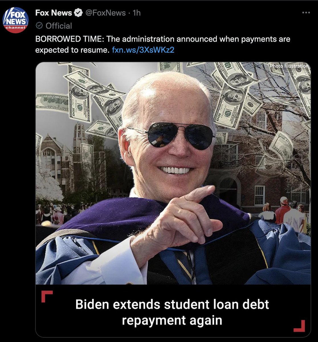 Aaron Rupar on Twitter: "Fox is out here making Dark Brandon memes"