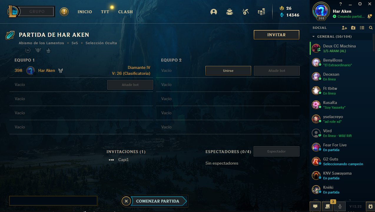THK Zamorak on Twitter: "Capi no se estaría presentando al 1v1 lo que pondría mi historial vs ...