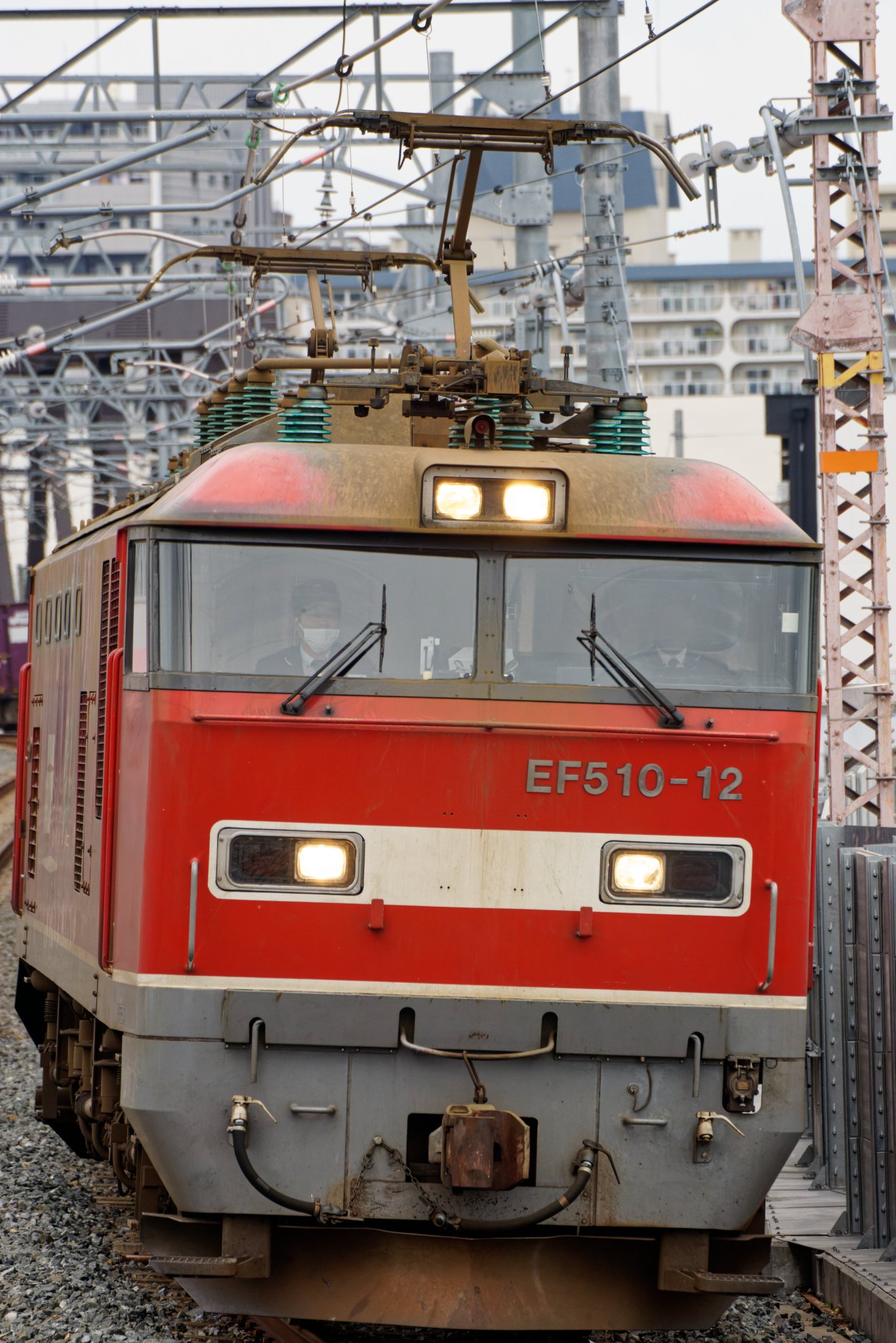 大和の暇人 on Twitter: "2022.11.22 おおさか東線 鴫野駅 1086レ EF510-12 5087レ EF65 2096 どんより曇ったおおさか東線。レッドサンダーと百済 ...