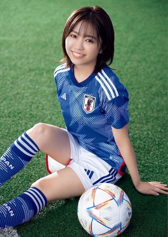 Tokyo Kinky on Twitter: "Gravure idol Yuno Ohara gets us ready for 2022 soccer World Cup https ...
