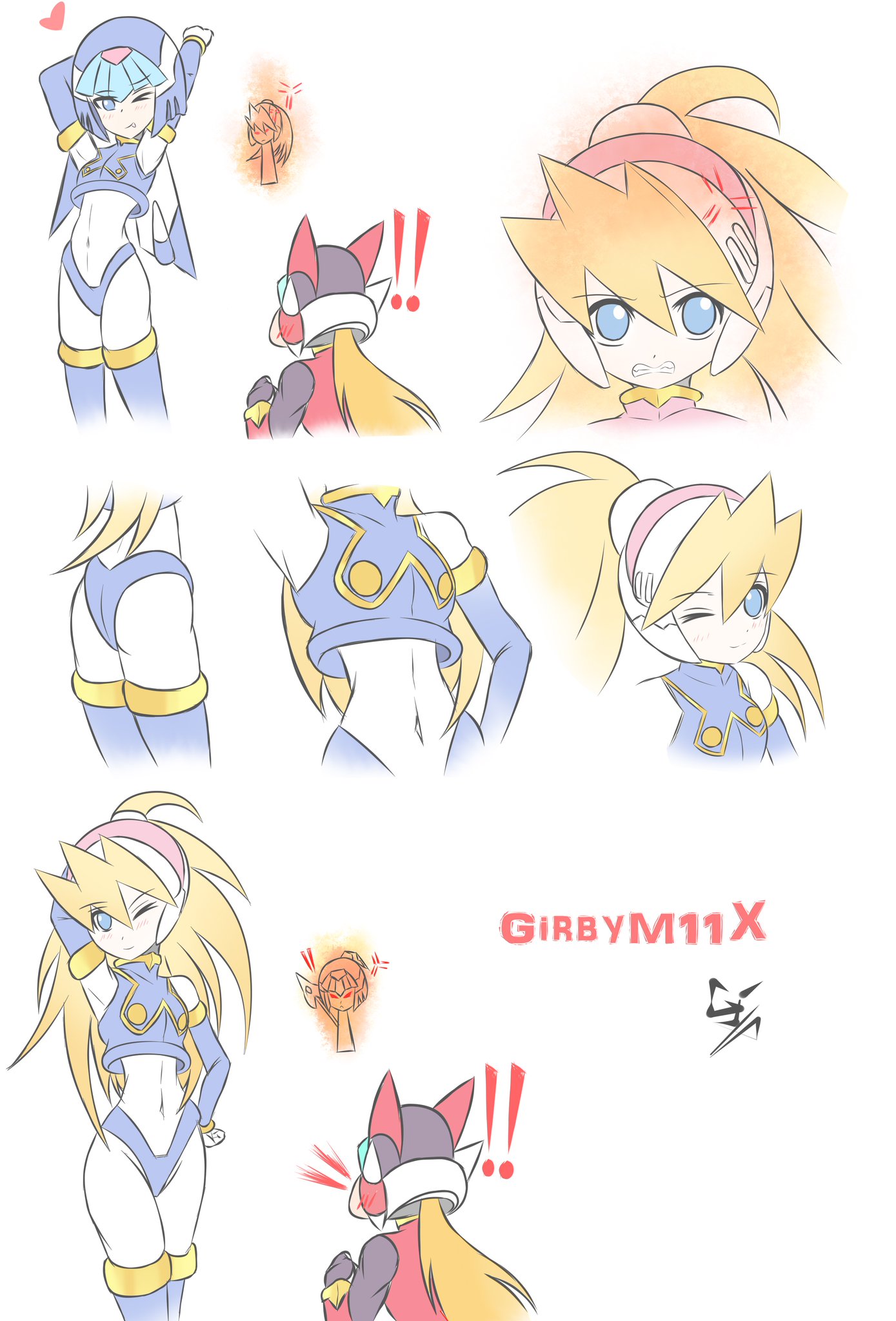 GirbyM11x-paused comissions on Twitter: "recopilacion de todas las mini historietas ...