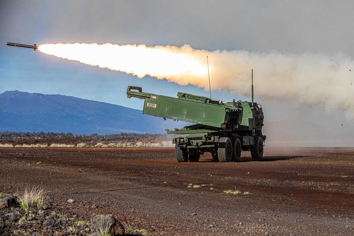 Ryan Chan 陳家翹 on Twitter: "US Army M142 HIMARS from A Battery, 5th Battalion, 3rd Field ...